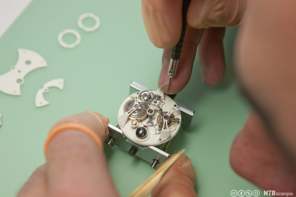 Urmaker - Materialer og teknikker (DT-DTH vg1) - NDLA