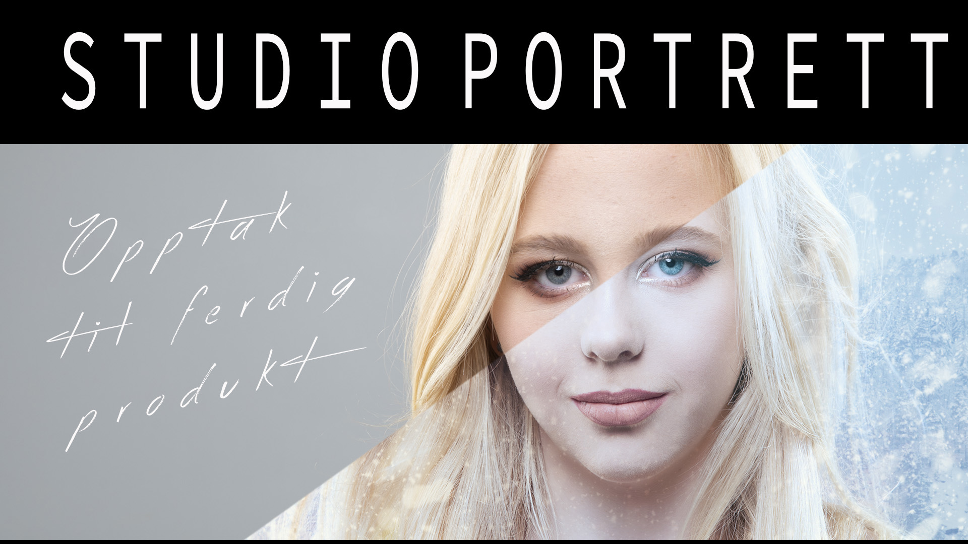 Slik lager du et studioportrett - Teknologi og produksjon (IM-MED vg2 ...